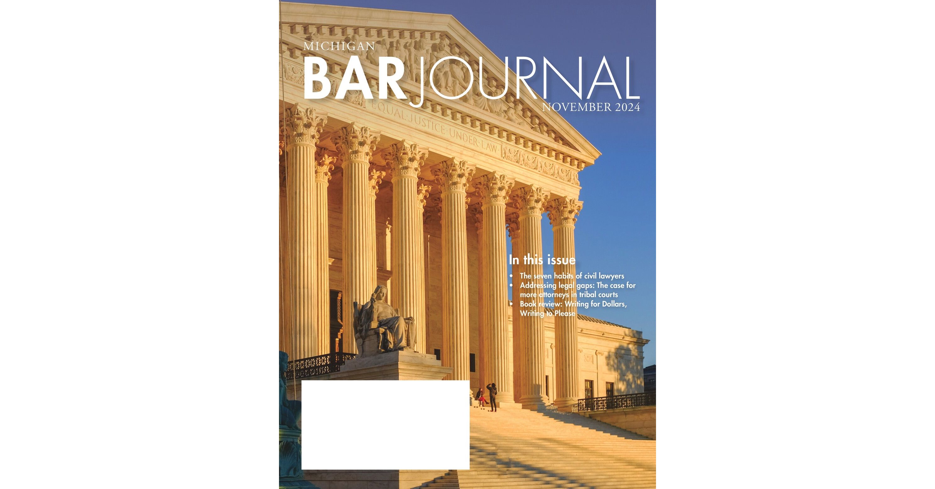 Michigan Bar Journal November 2024