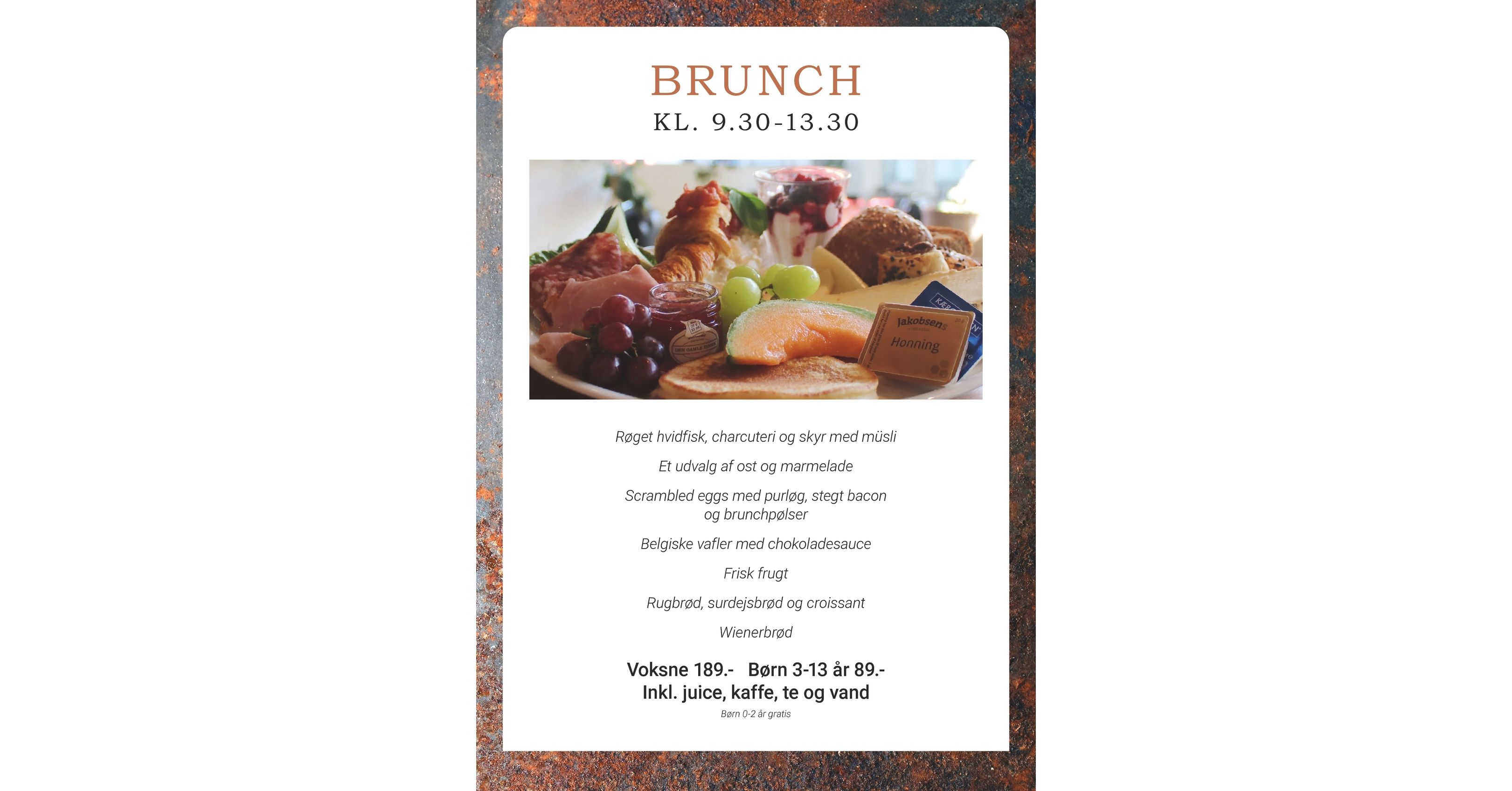 Værftet Brunch - Dansk