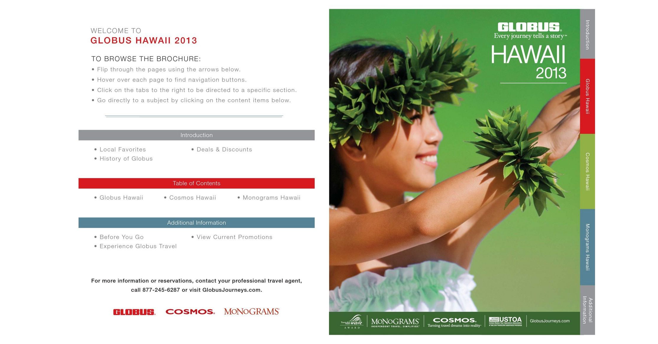 Globus Hawaii 2013 Brochure