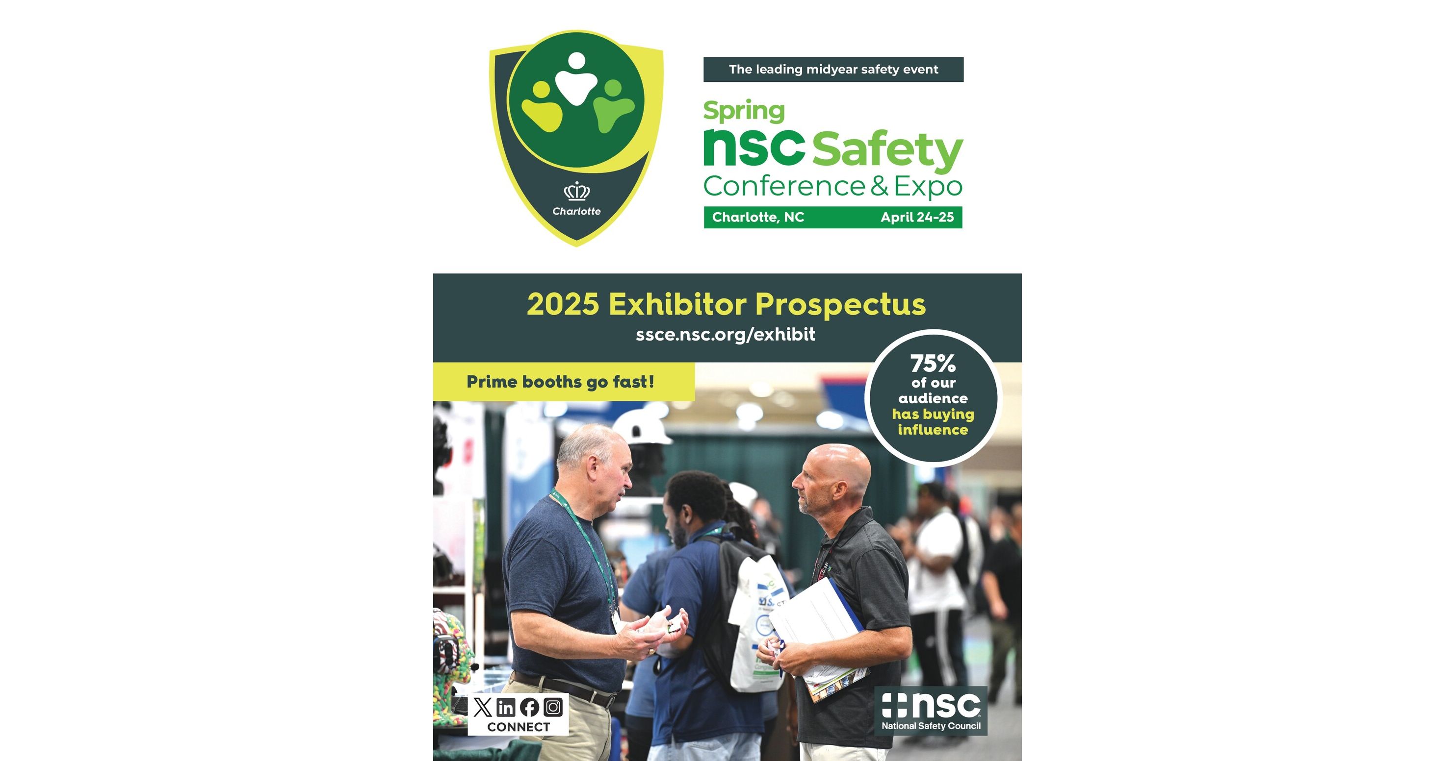 2025 NSC Spring Safety Conference_Exhibitor Prospectus