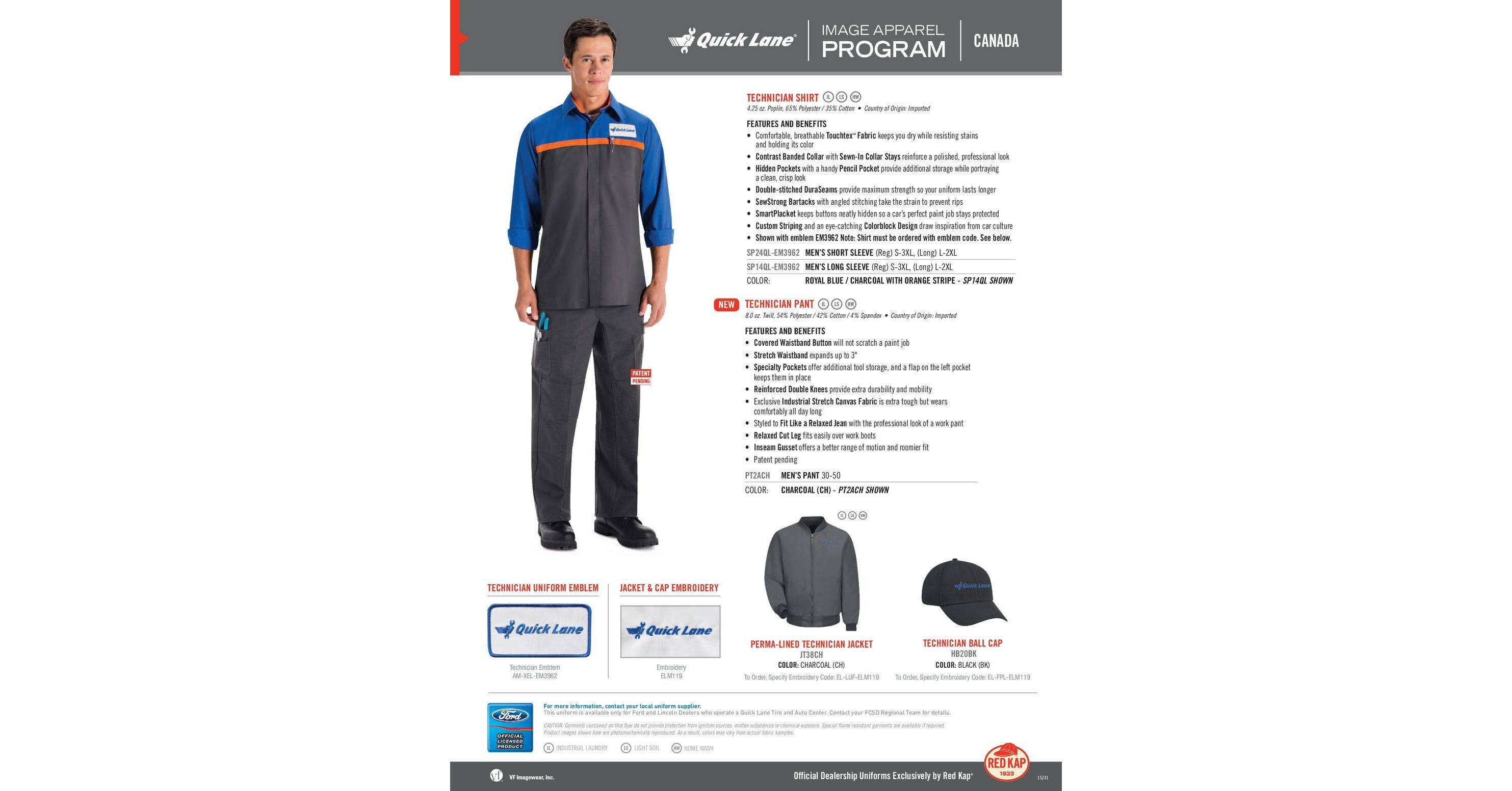 Ford Quick Lane Canada - English and French