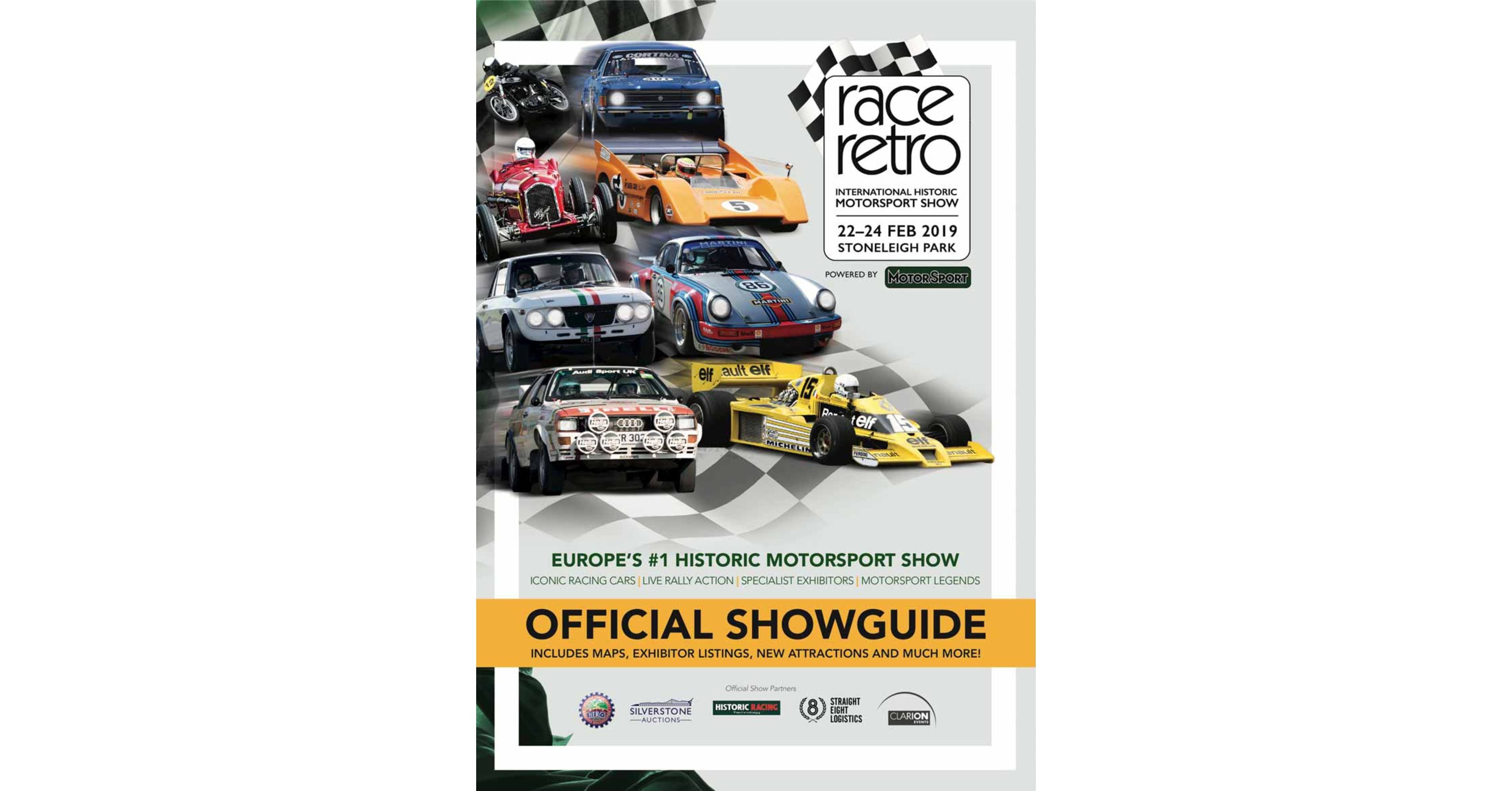 Race Retro digital show guide
