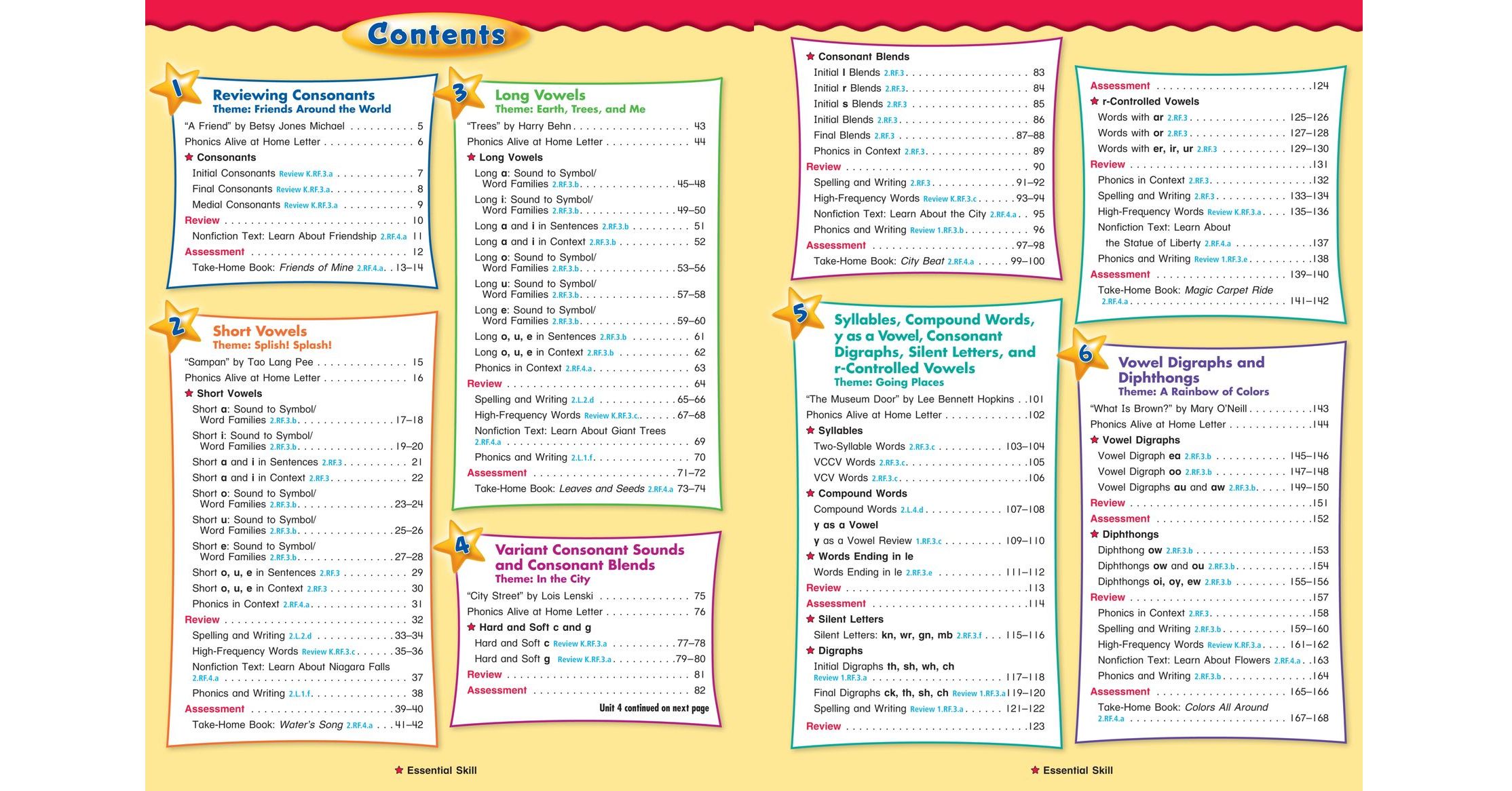 Sadlier Phonics, Level B, Grade 2 Student Edition