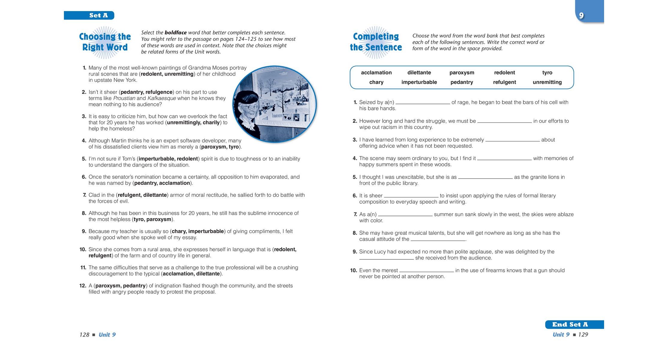 Vocabulary Workshop Achieve, Level G (Grade 12), Student Edition