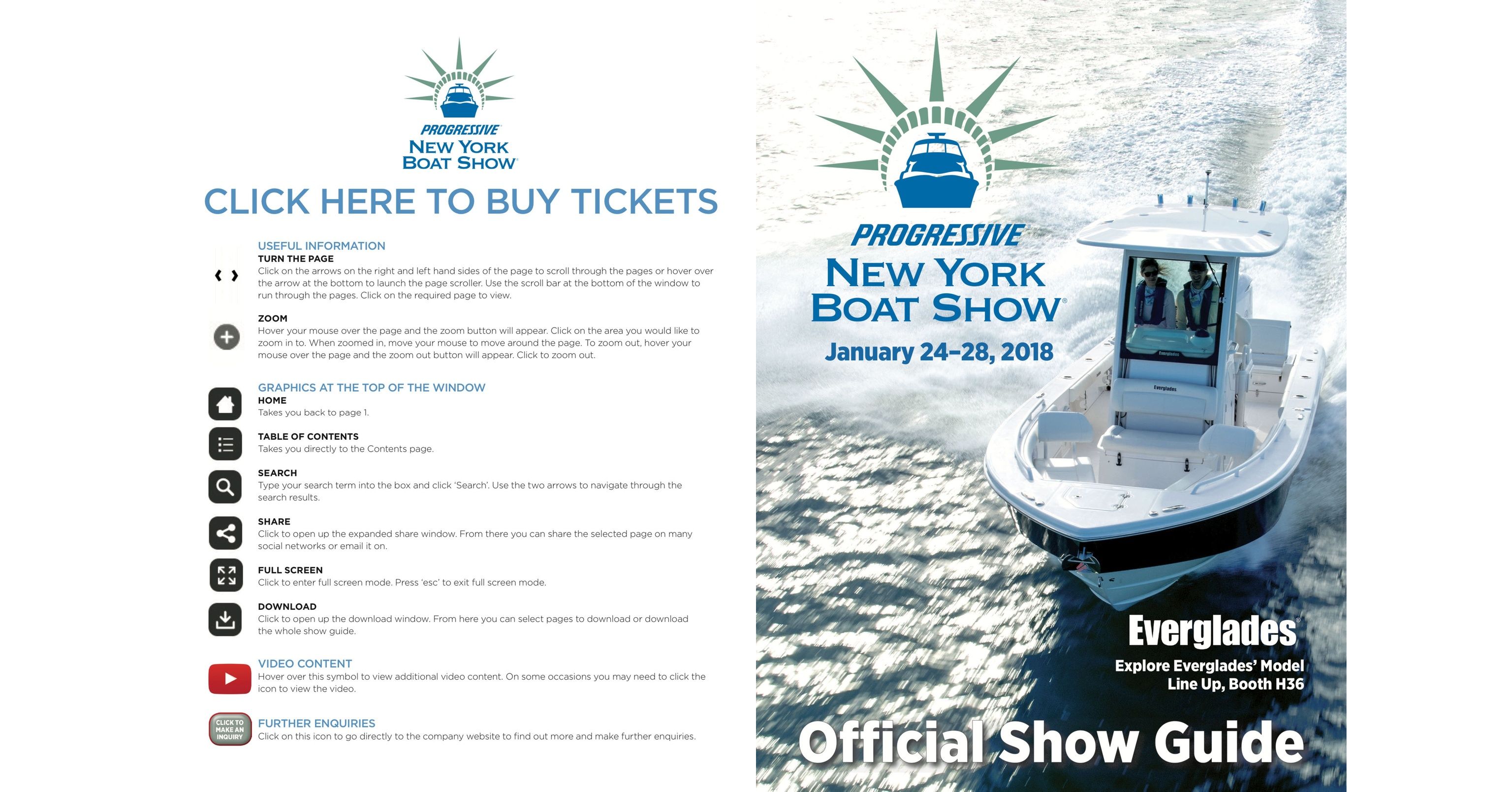 Progressive Insurance New York Boat Show 2018