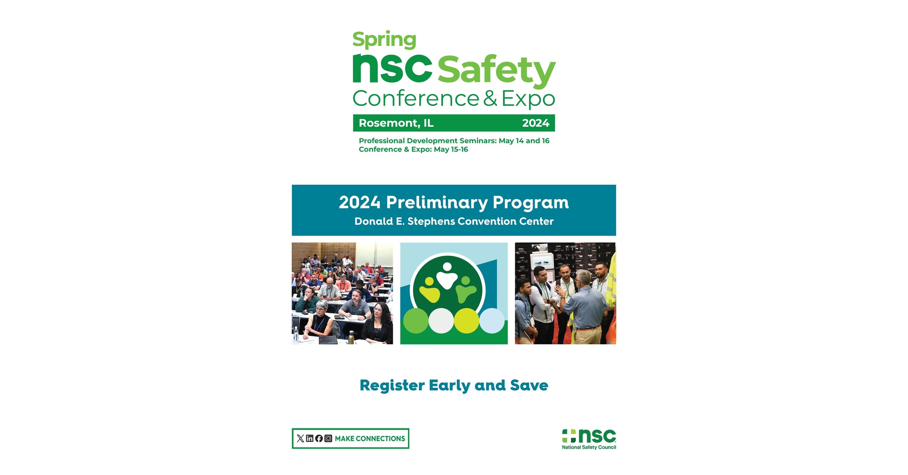 2024 NSC Spring Safety CE Preliminary Program - Event Highlight Brochure