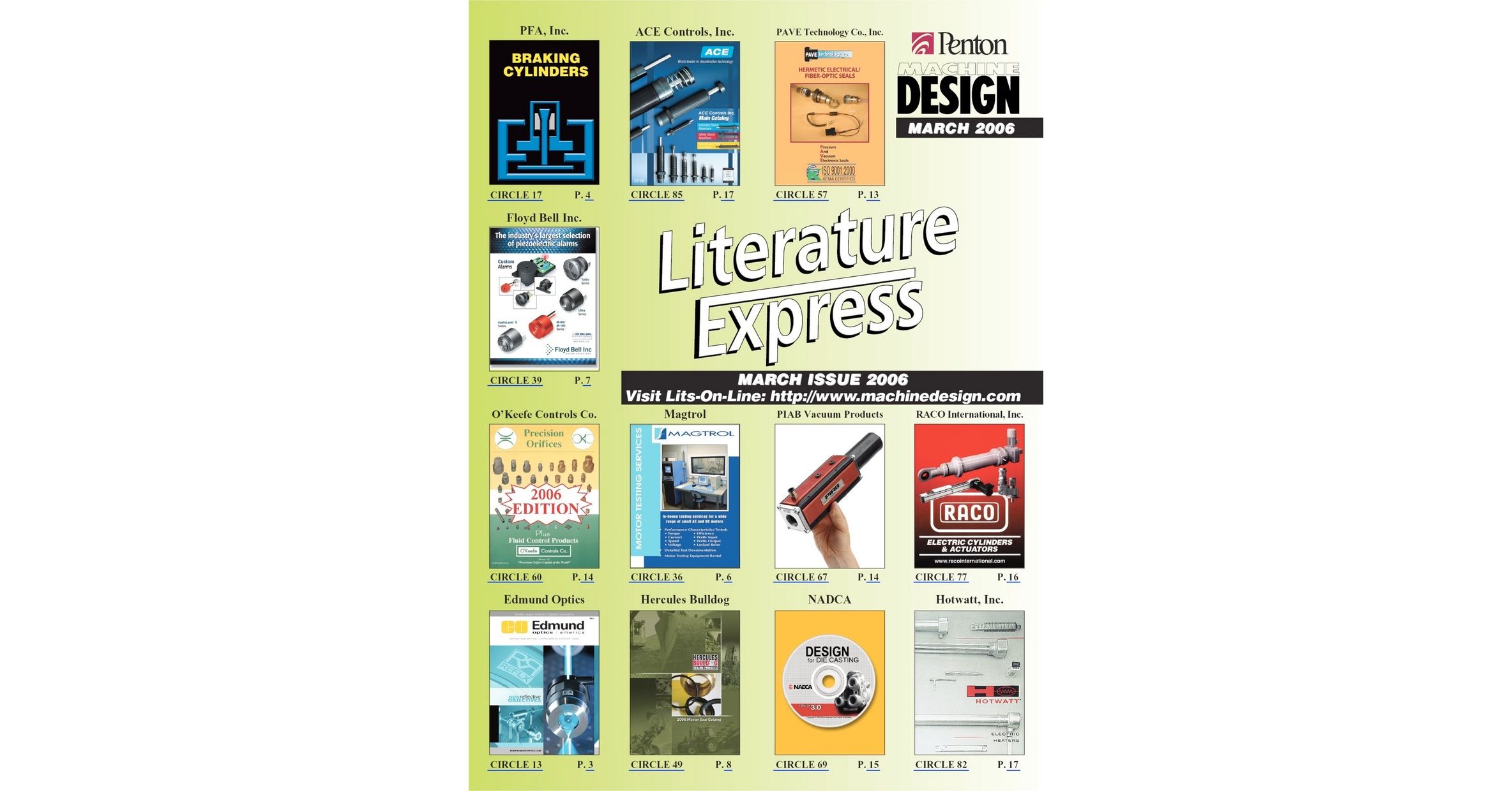 Literature Express - March 2006