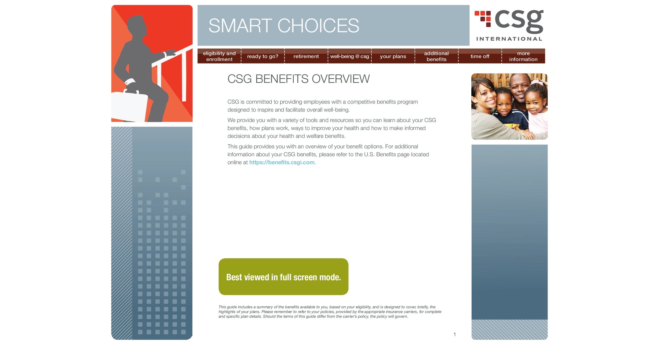 CSG 2017 Benefits Guide