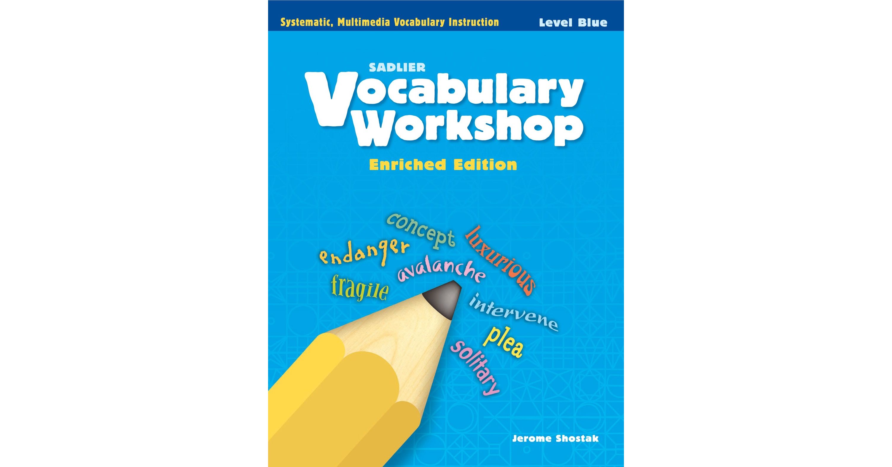 Vocabulary Workshop Enriched Edition Grade 5 Student Edition