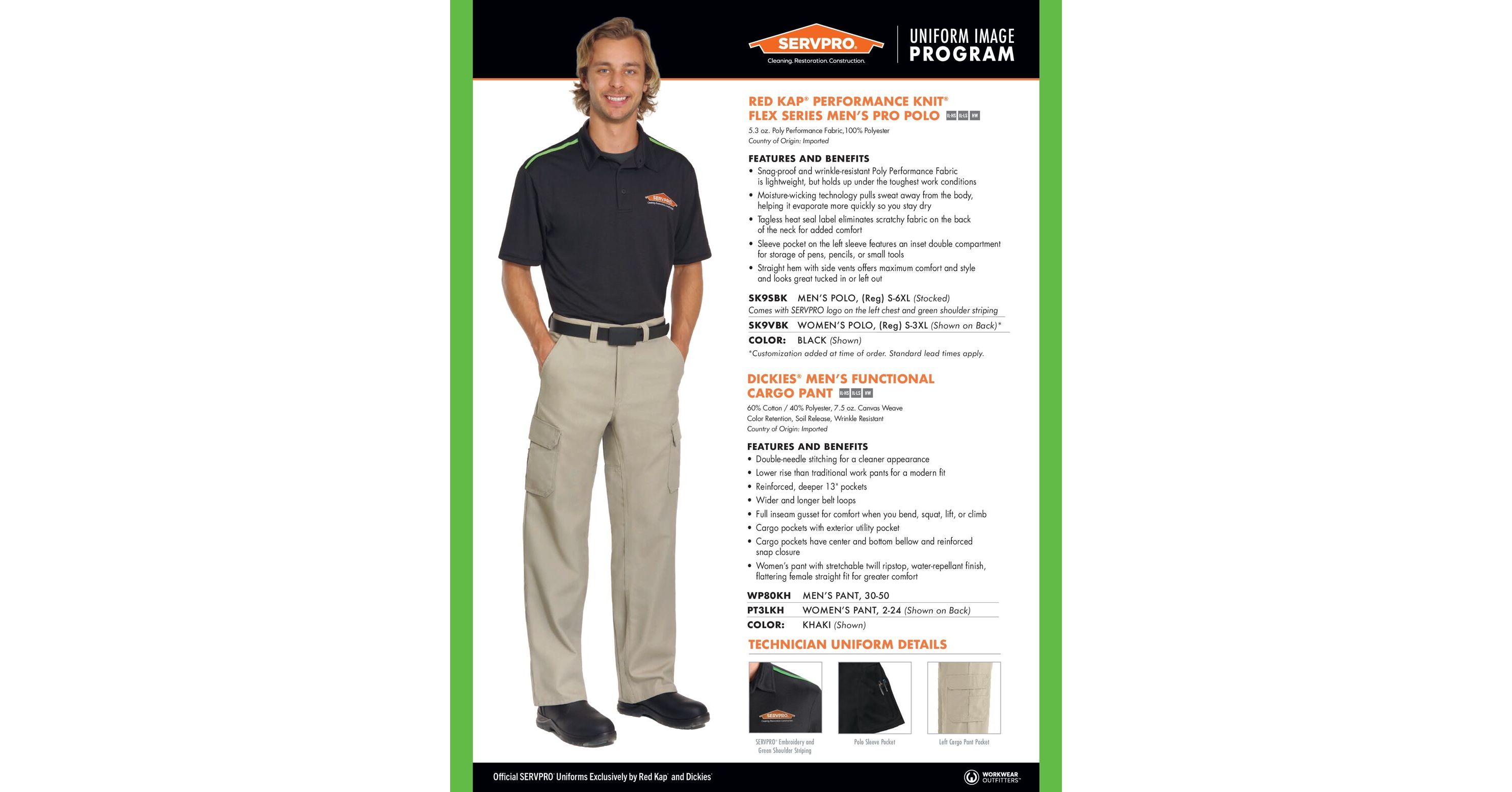 Servpro Uniform Image Program