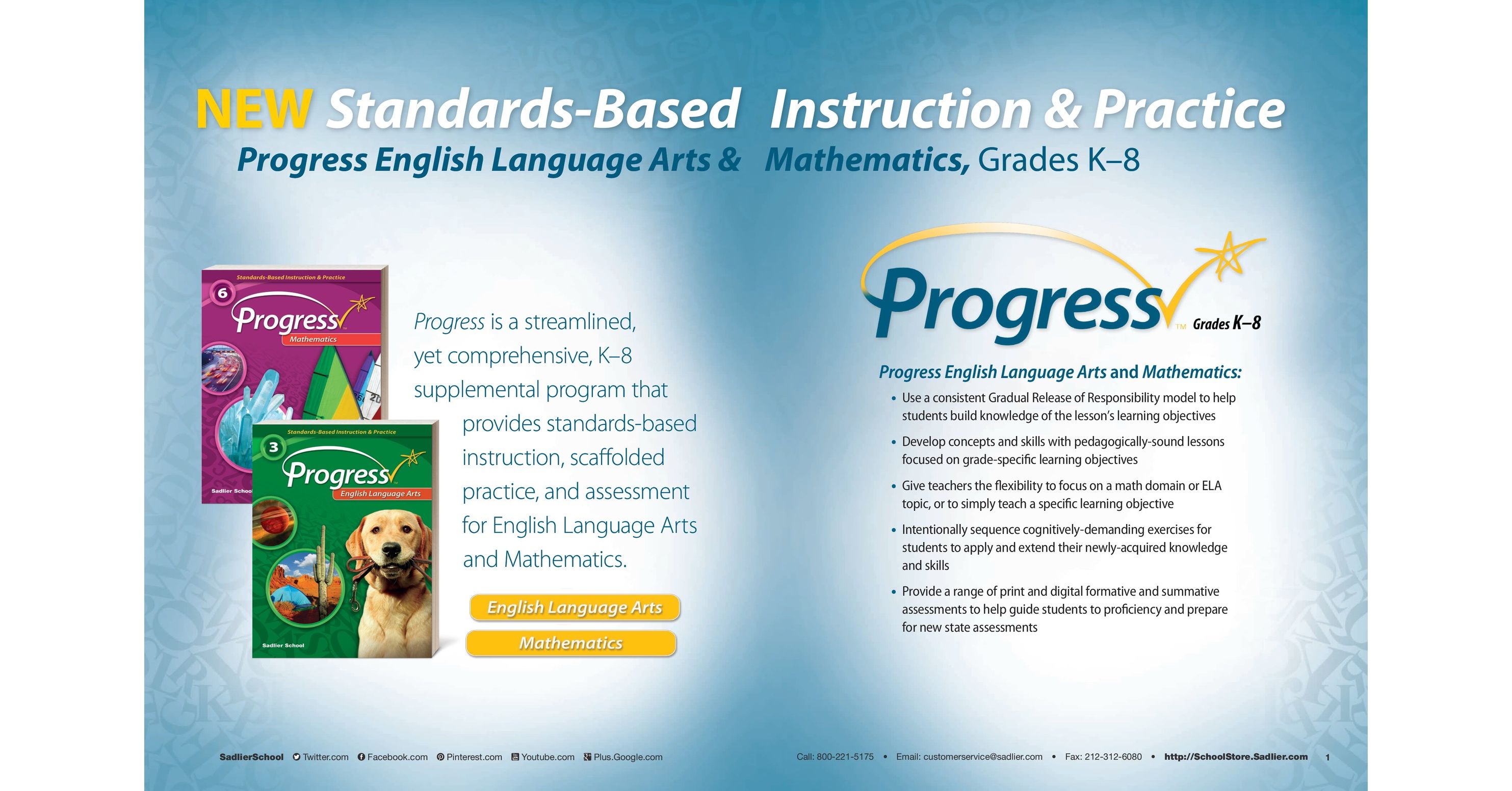 Progress-Mathematics-Grade 3 Student Edition Sampler