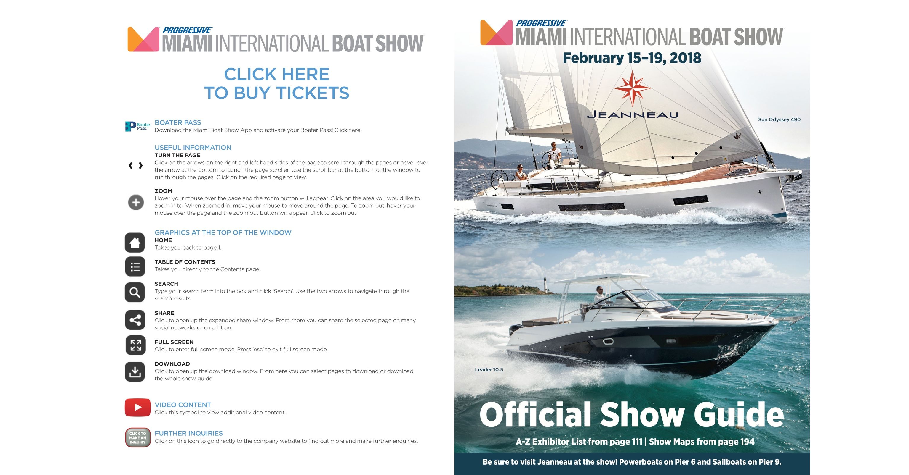 Progressive Insurance Miami International Boat Show 2018