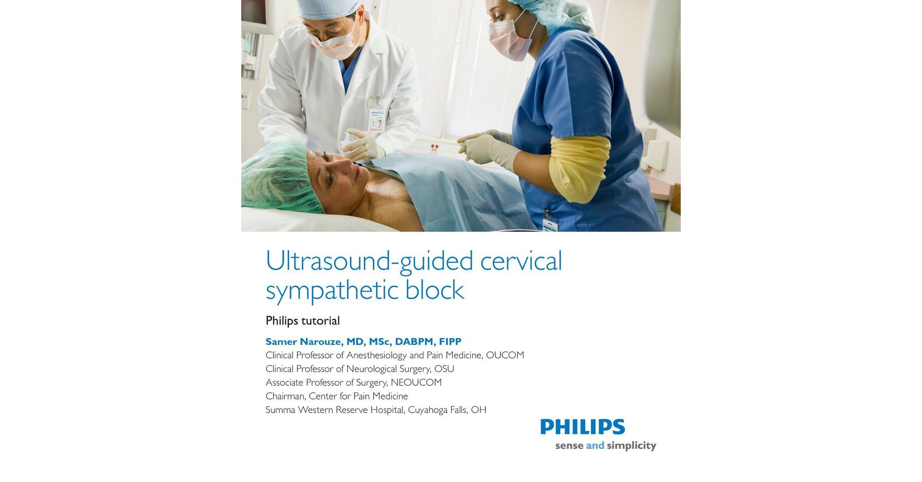 Cervical Block Tutorial