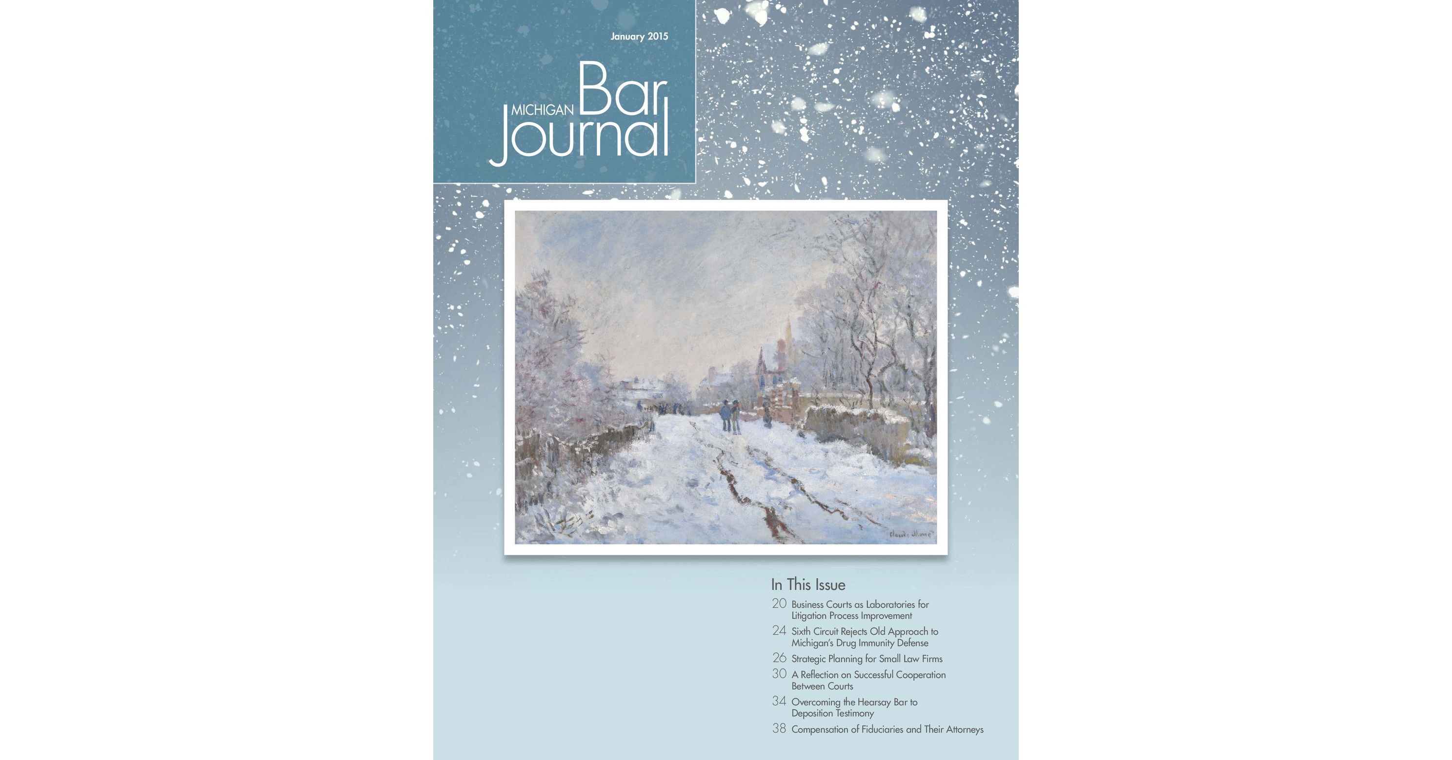 Michigan Bar Journal January 2015