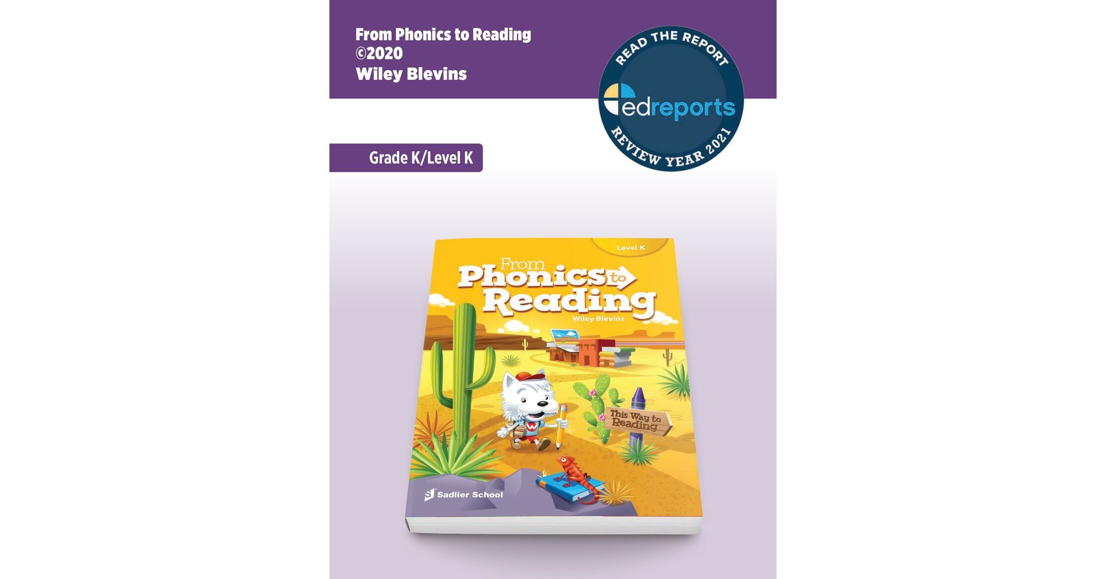 From Phonics to Reading, Level K