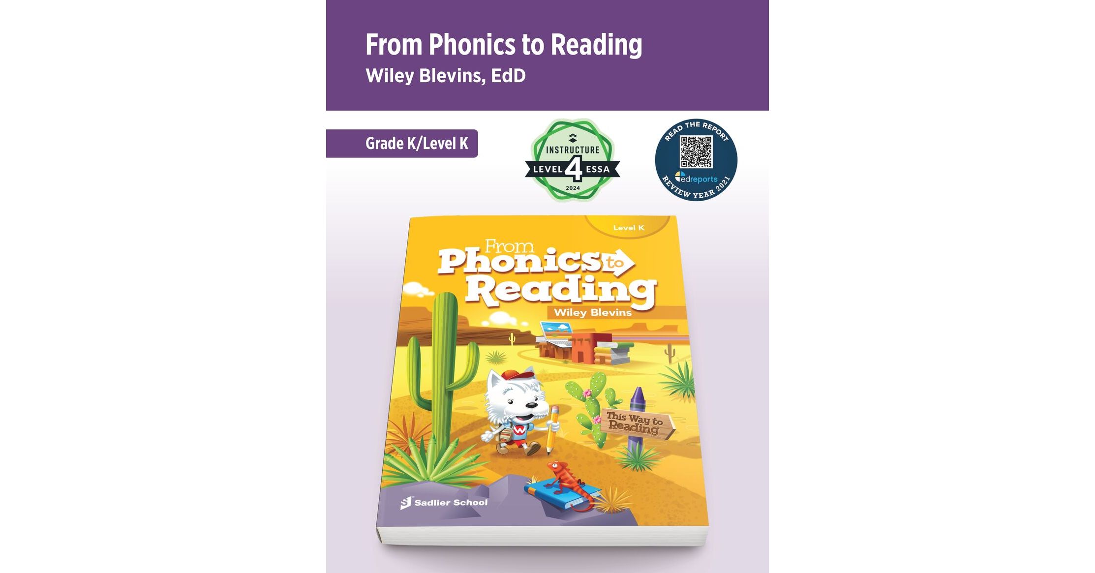 From Phonics to Reading, Level K Sampler