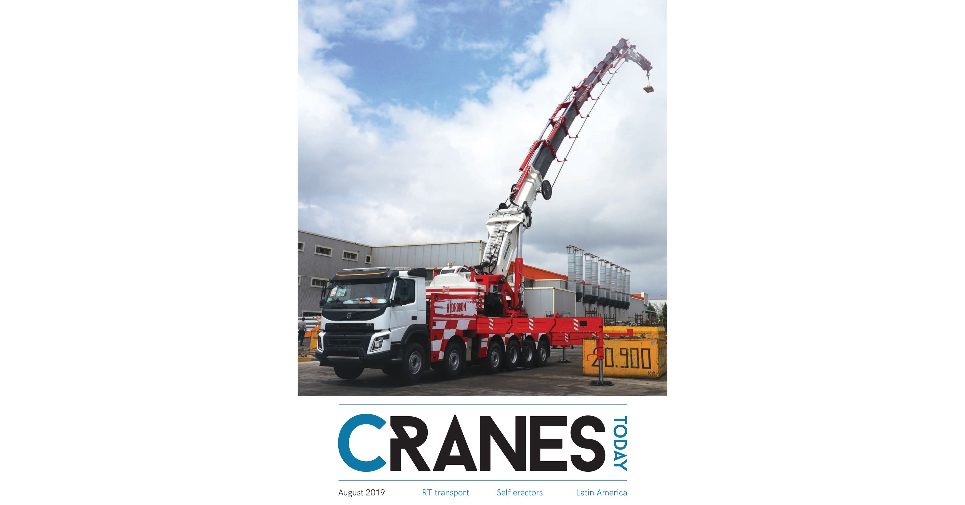 Cranes Today August 2019