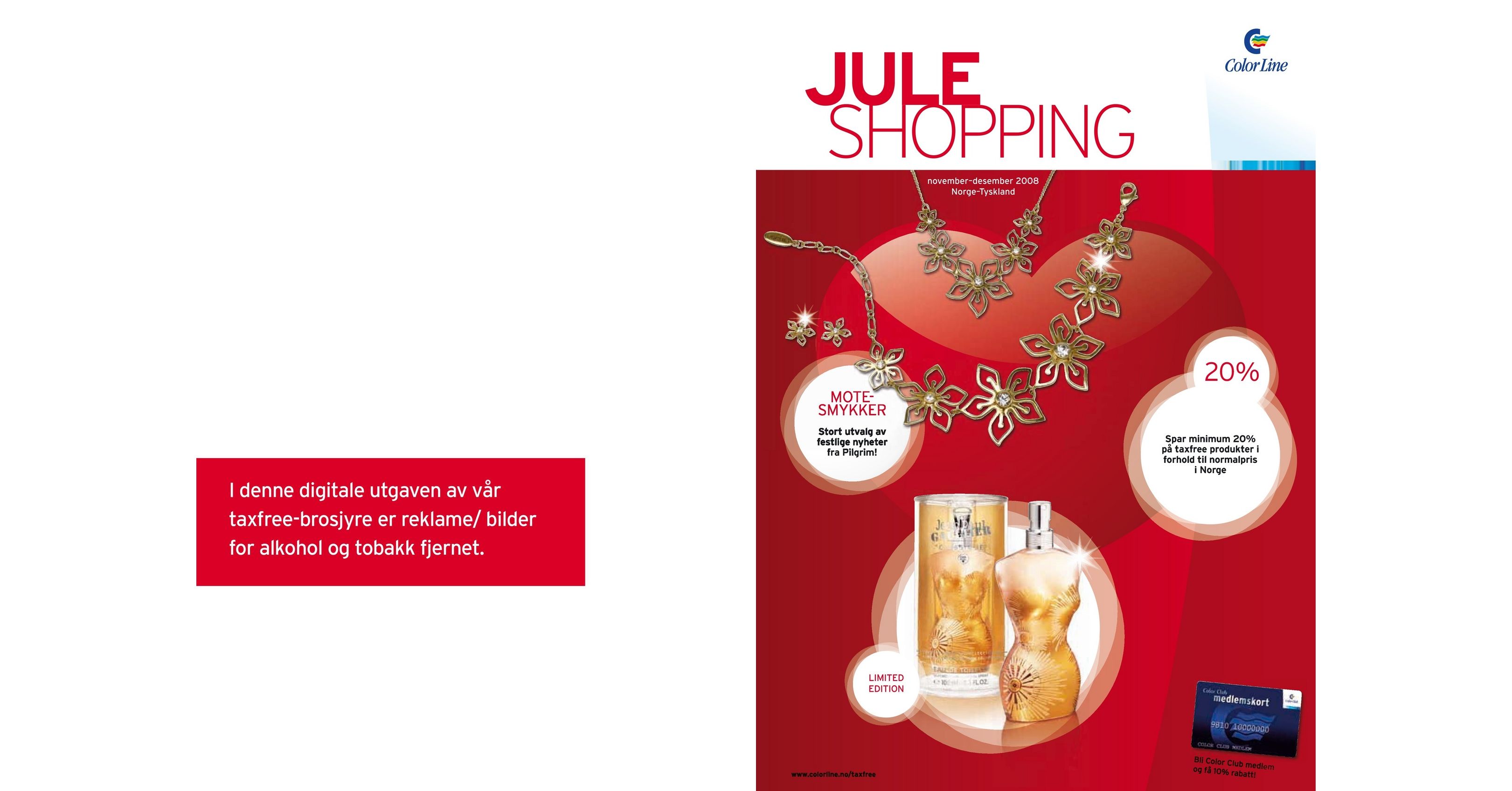 Color Line - TAXFREE JULESHOPPING 2008
