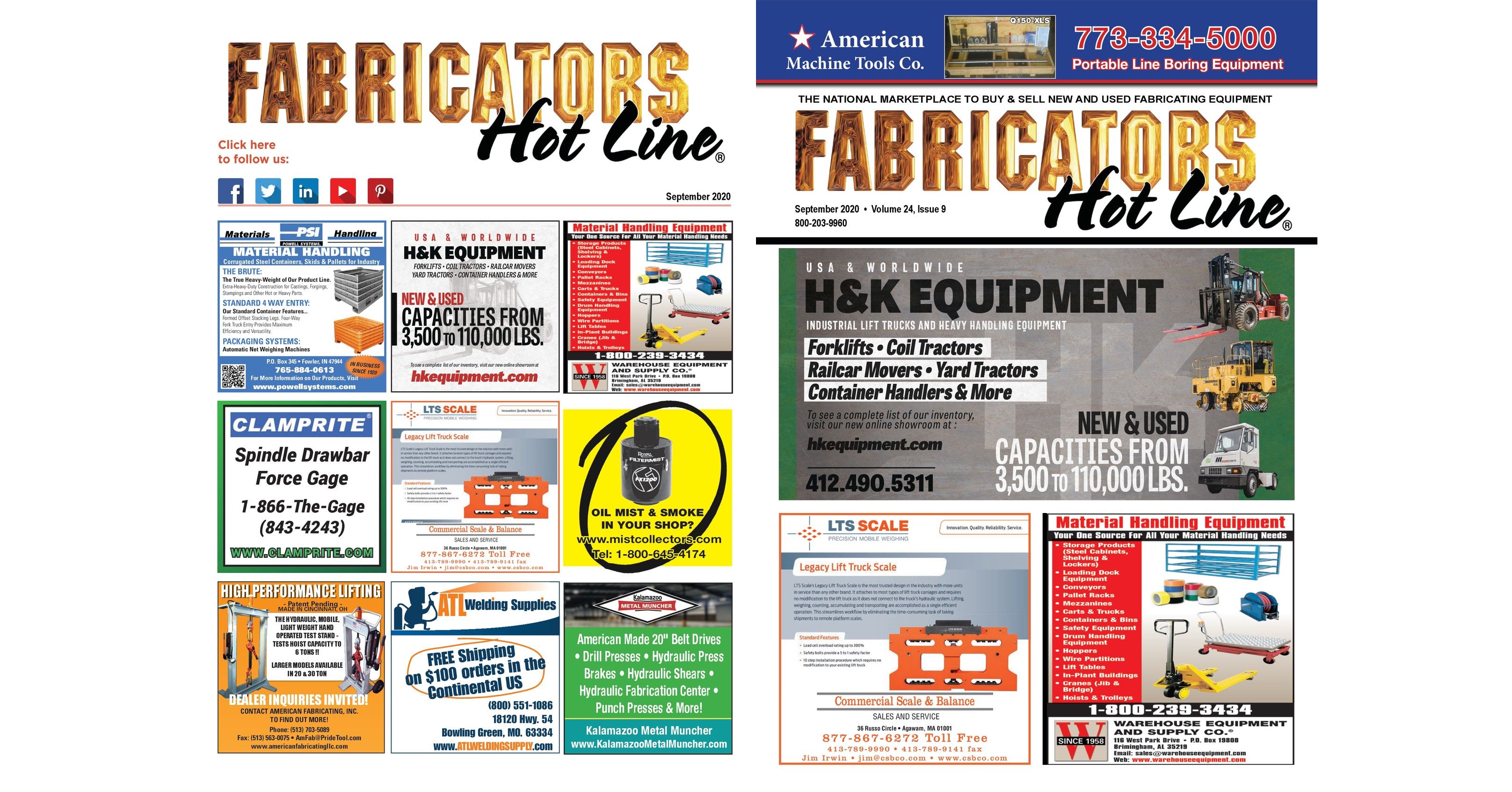 September 2020 - Fabricators Hot Line