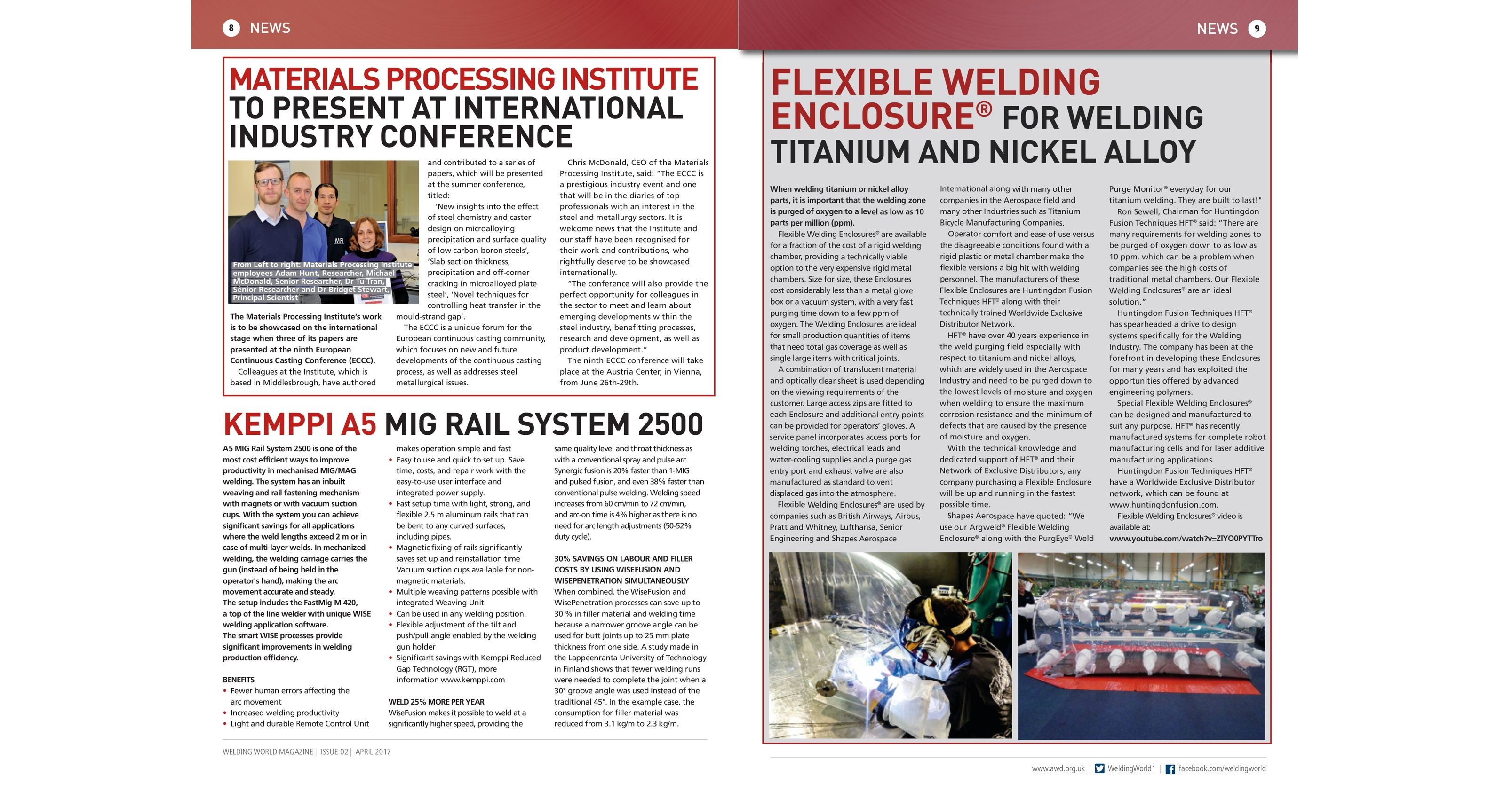 Welding World Issue 2 April 2017