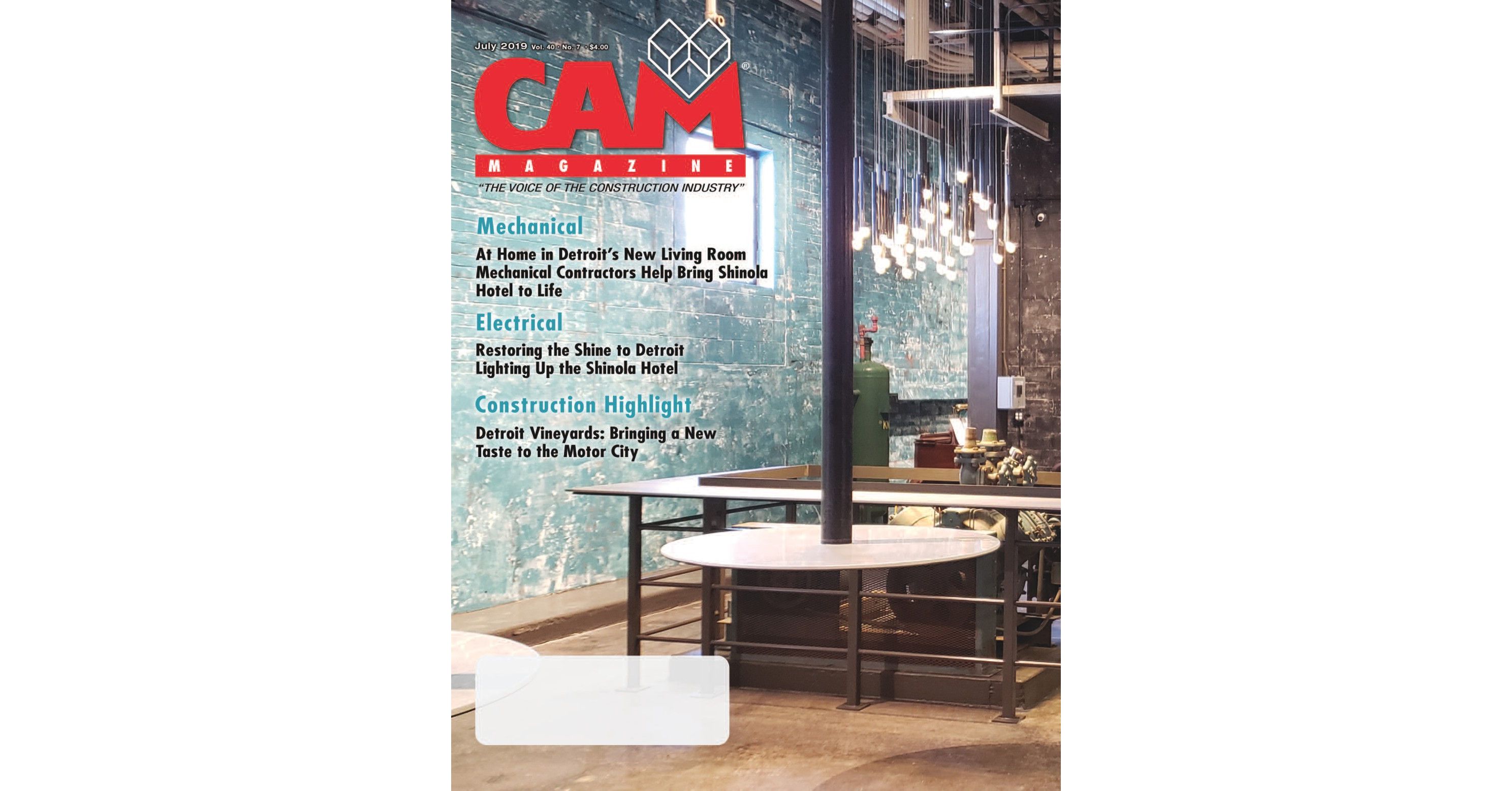 July 2019 CAM Magazine