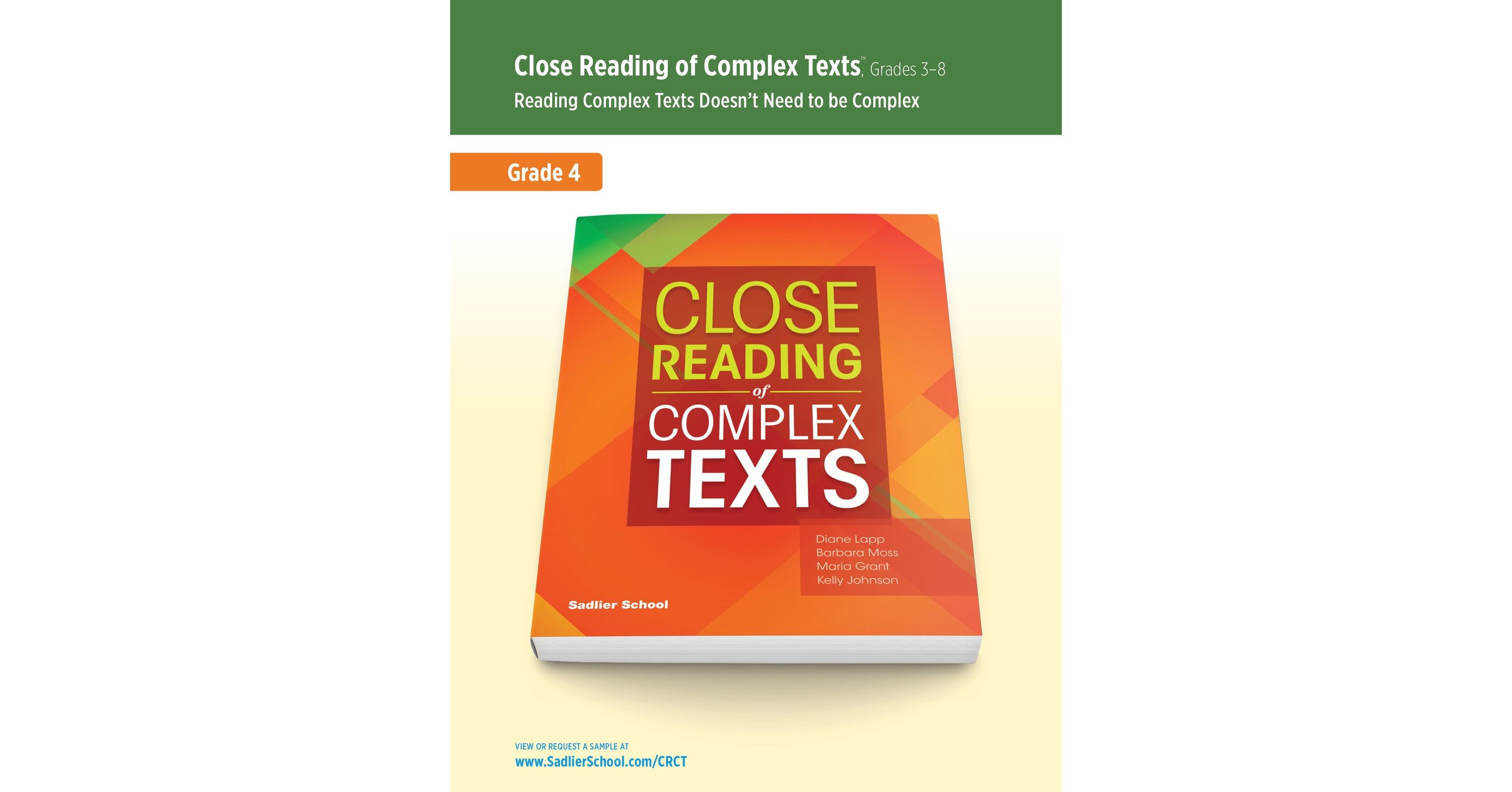 Close Reading of Complex Texts, Grade 4, Student Edition