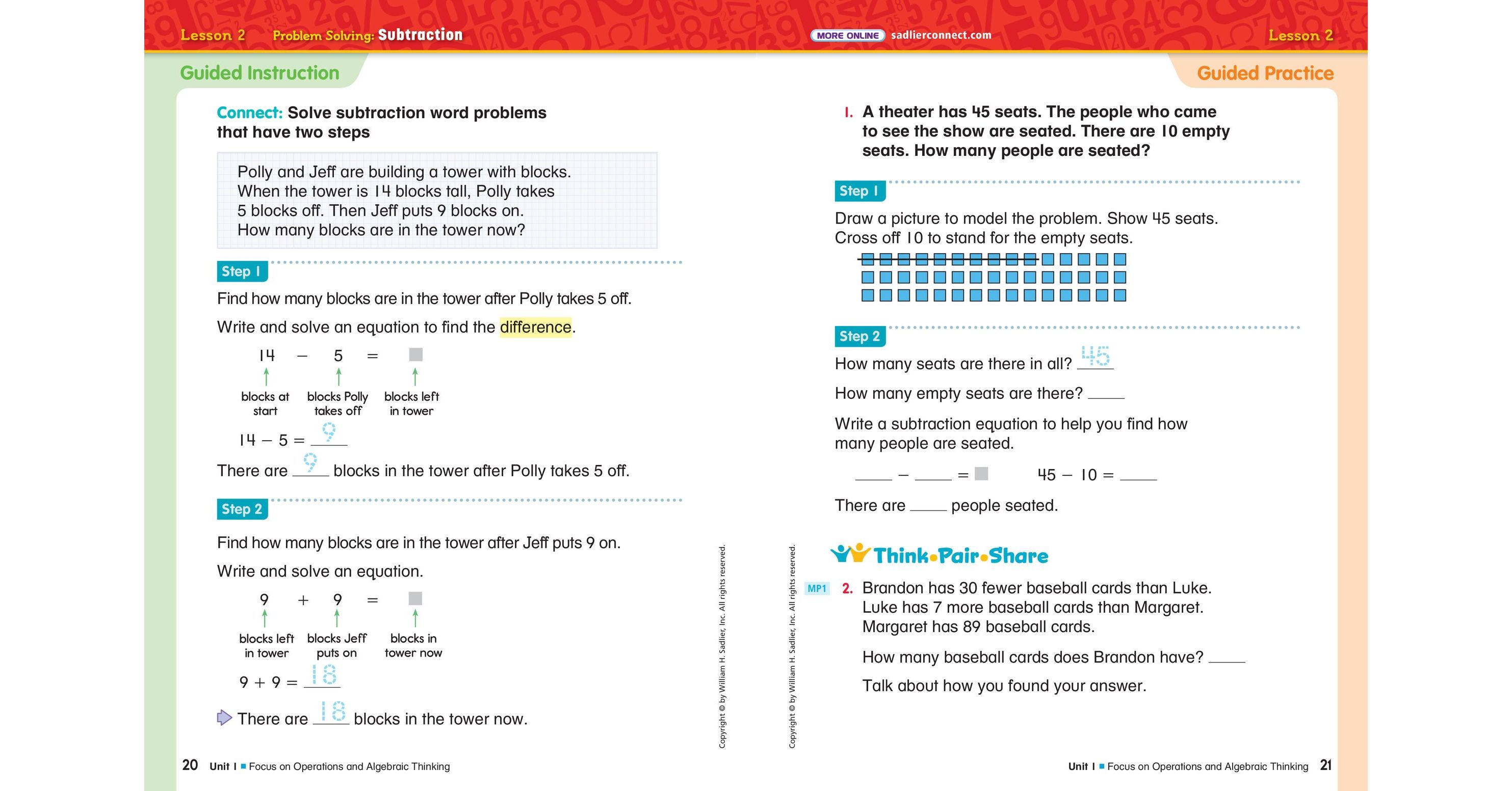 Common Core Progress-Mathematics-Gr 2 Student Edition Sampler