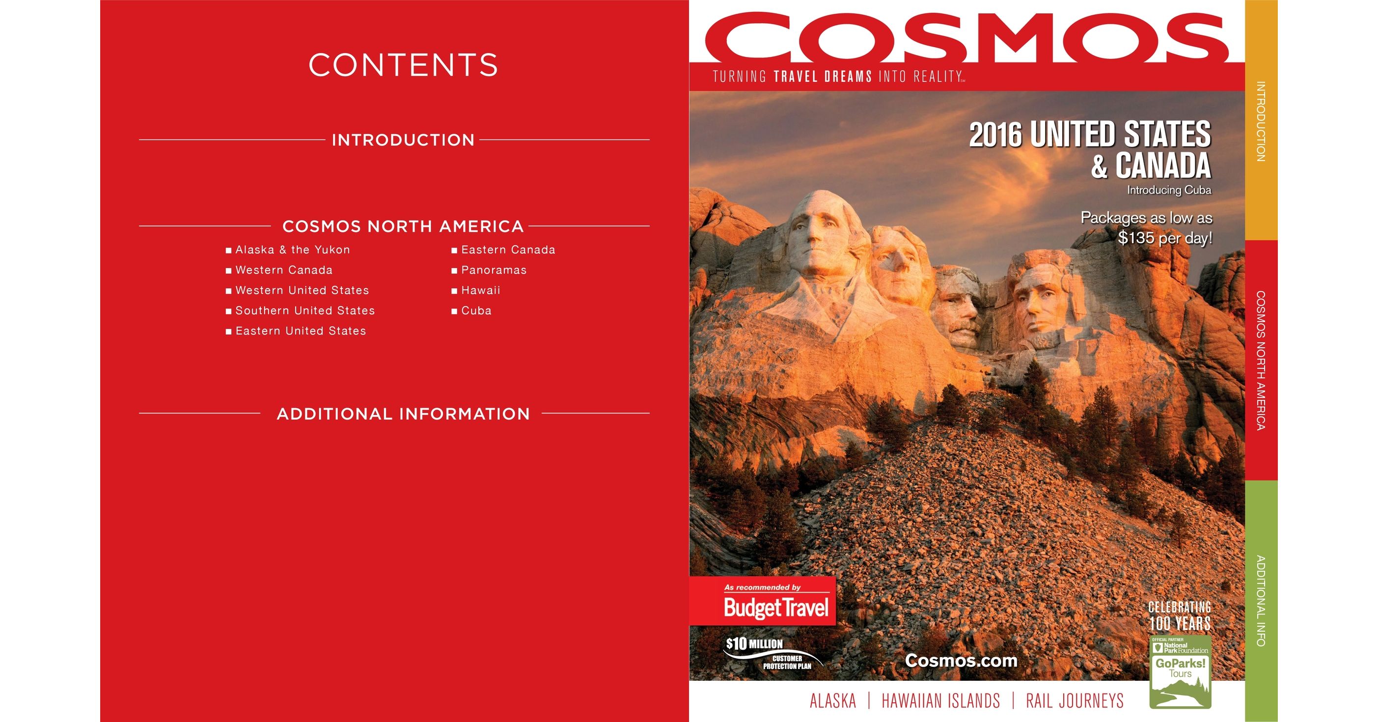 2016 Cosmos North America Brochure