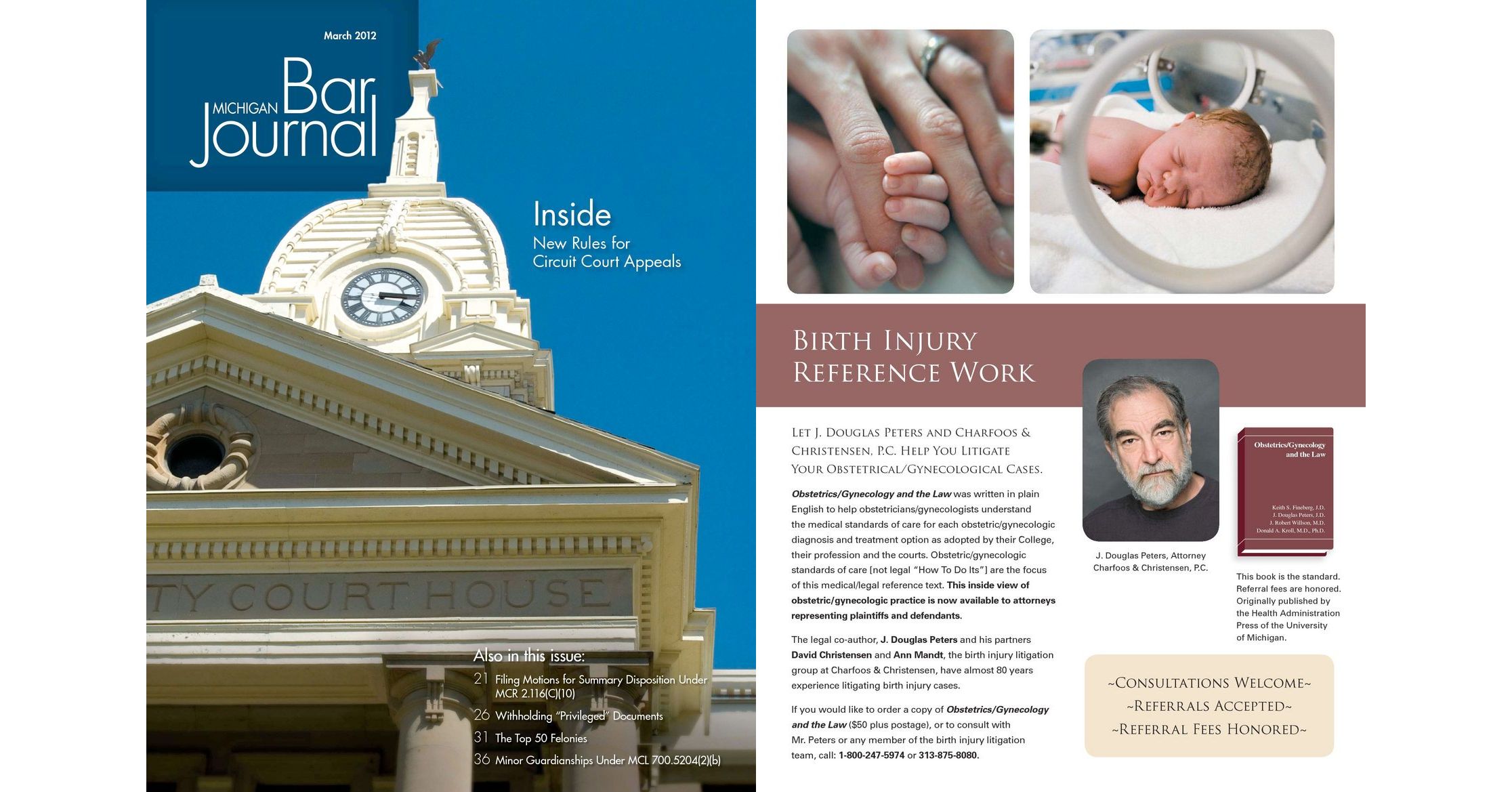 Michigan Bar Journal March 2012