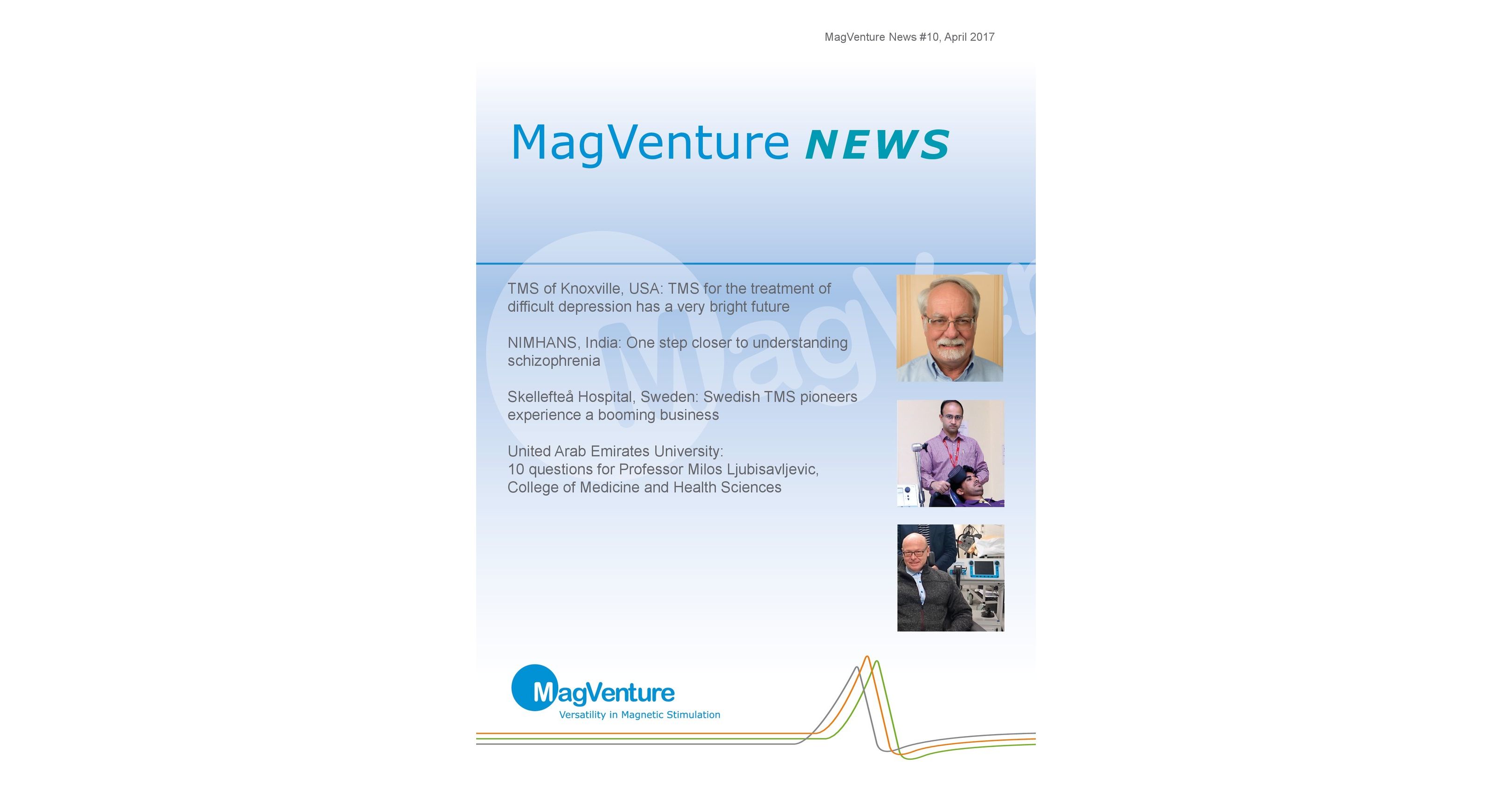 MagVenture Newsletter #10 April 2017