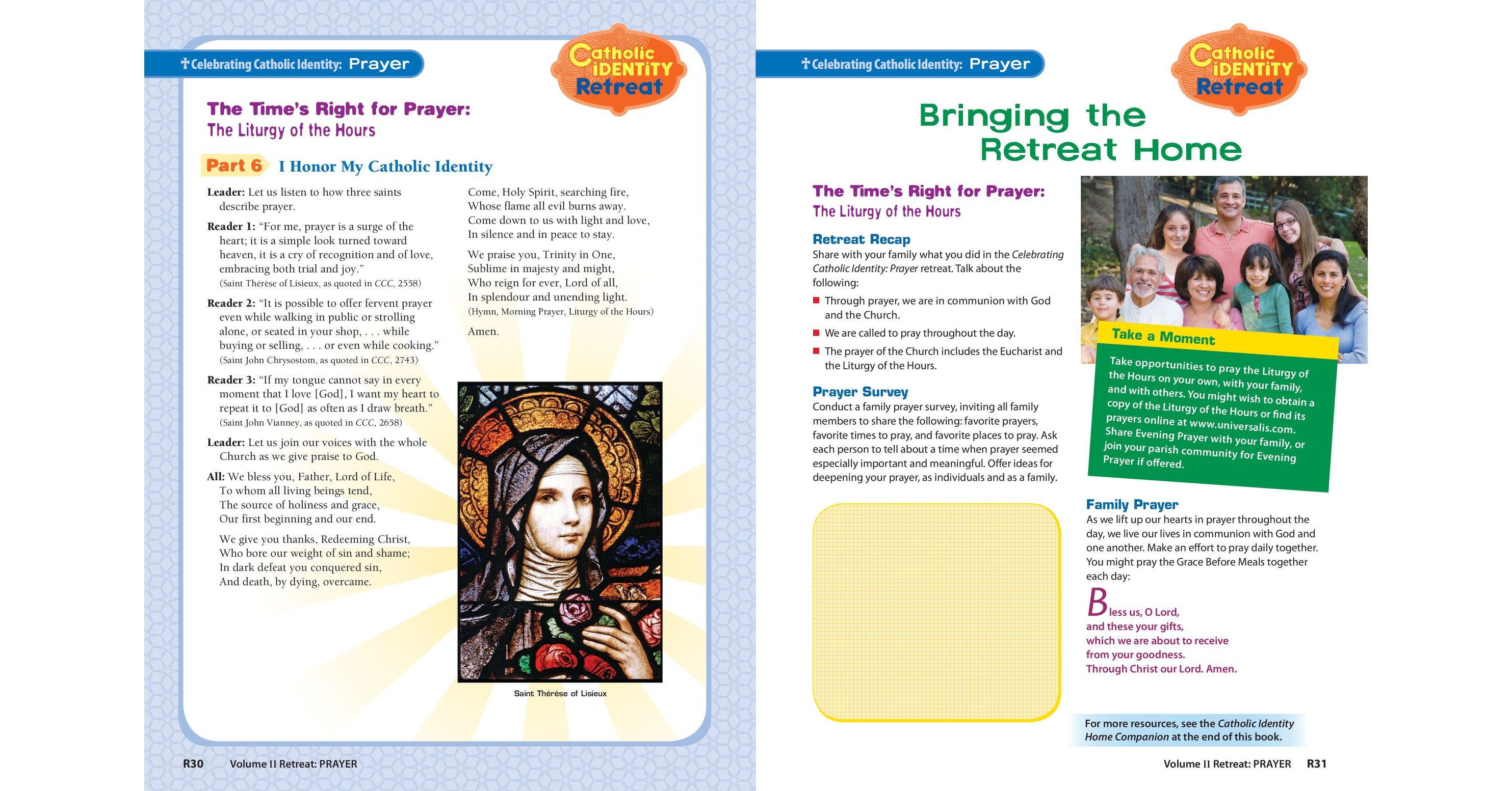 Sadlier | We Live Our Faith | Volume 1 | Grade 8