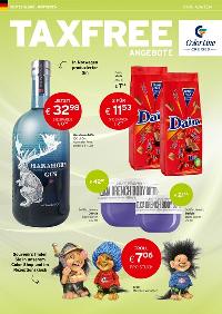 Taxfree-Shopping an Bord | Kiel - Oslo | Color Line