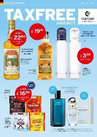 Taxfree-Shopping an Bord | Kiel - Oslo | Color Line